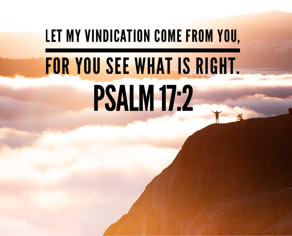 Psalm 17:2 - Letters for God